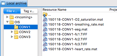 XNAT Desktop: tagged upload of non-DICOM data to XNAT